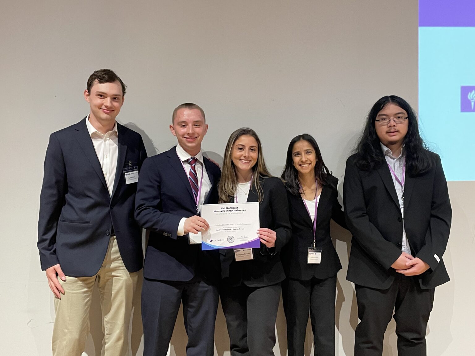 TCNJ Engineering Students Shine at 2025 Northeast Bioengineering ...